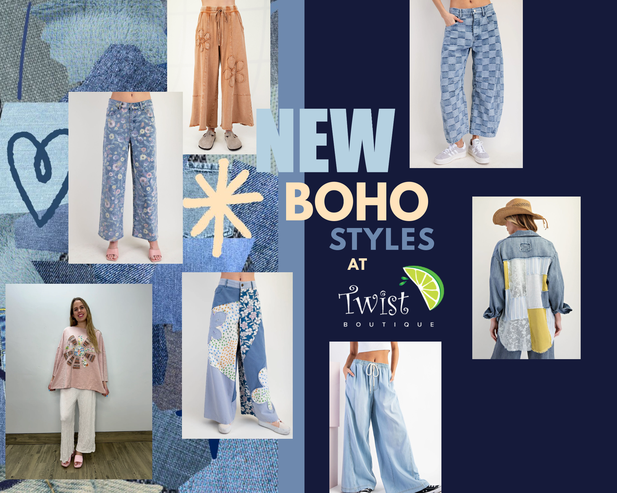 Women's Clothing XS-4X - BoHo-Chic Fashion Boutique - Twist Boutique